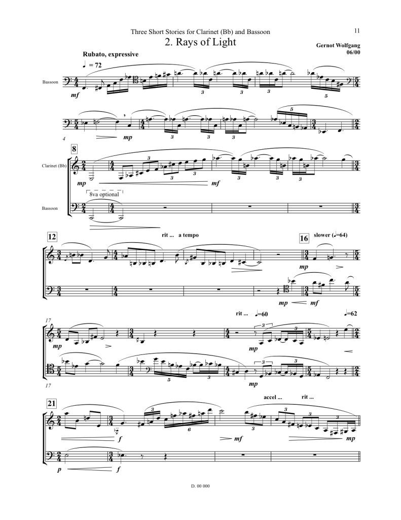 THREE SHORT STORIES | Gernot Wolfgang